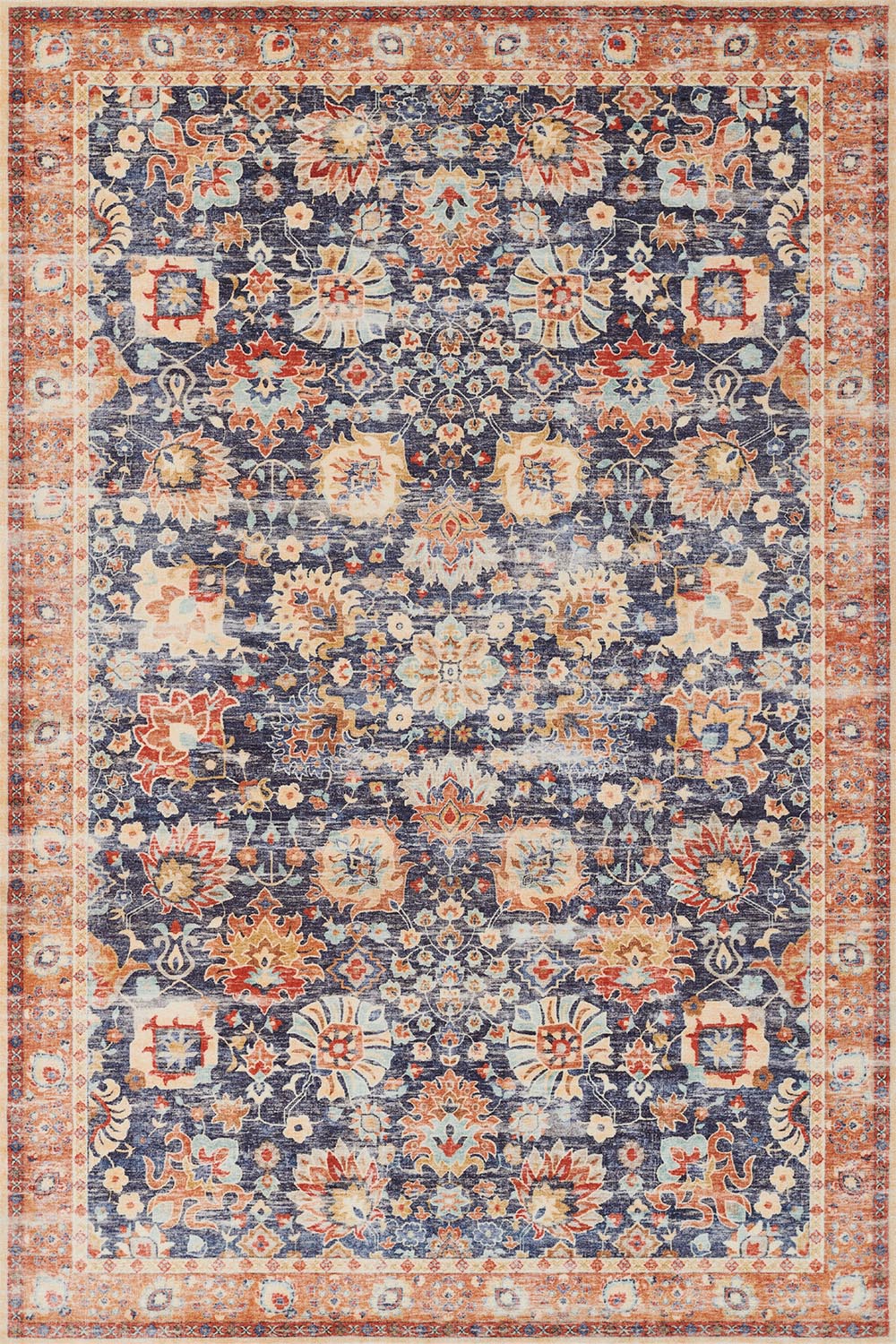 SLT-1 NAVY | Momeni Area Rugs