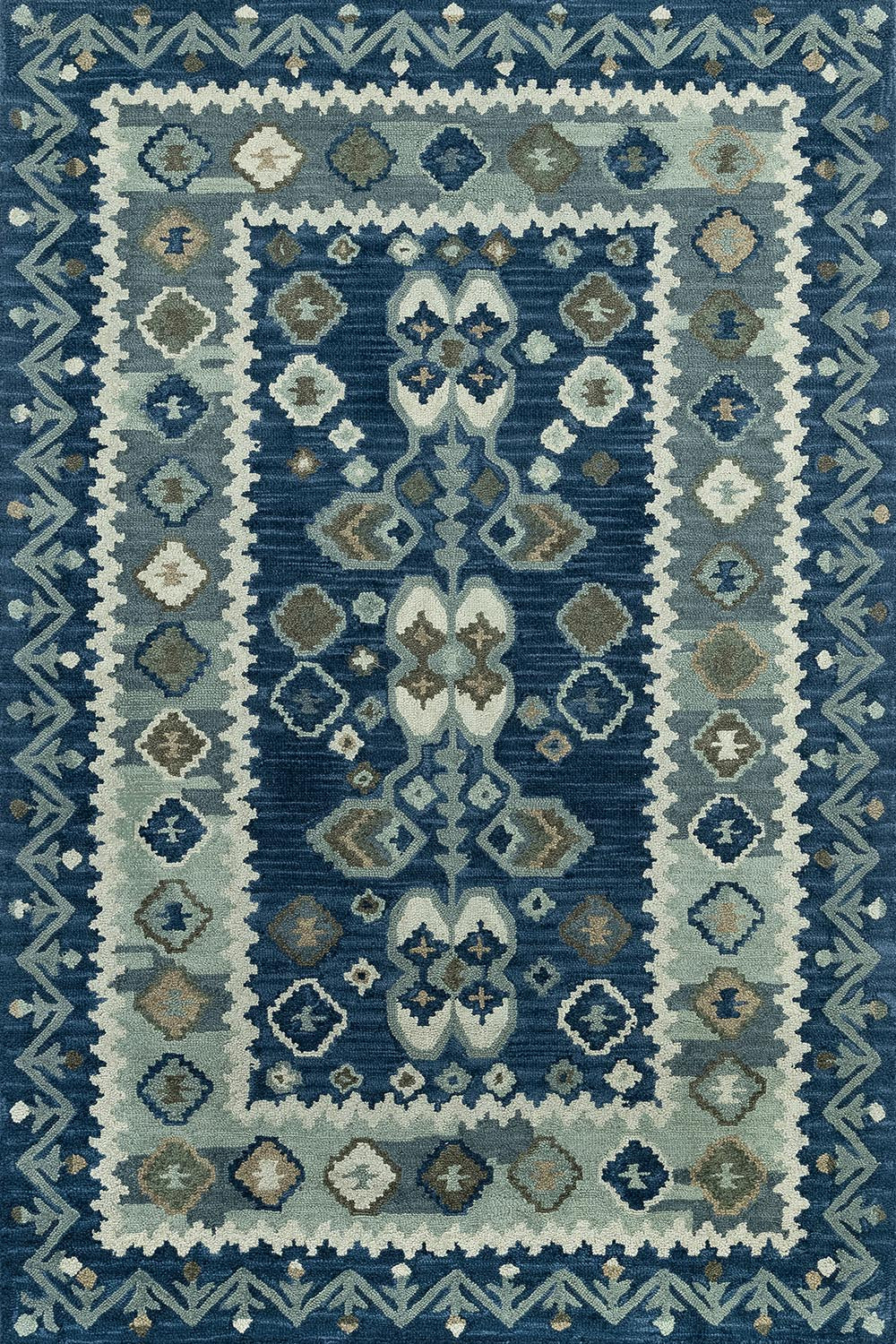 TAN-1 BLUE | Momeni Area Rugs